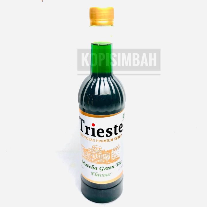 Trieste syrup rasa Matcha Green Tea Minuman Sirup Kopi Premium Italia ...