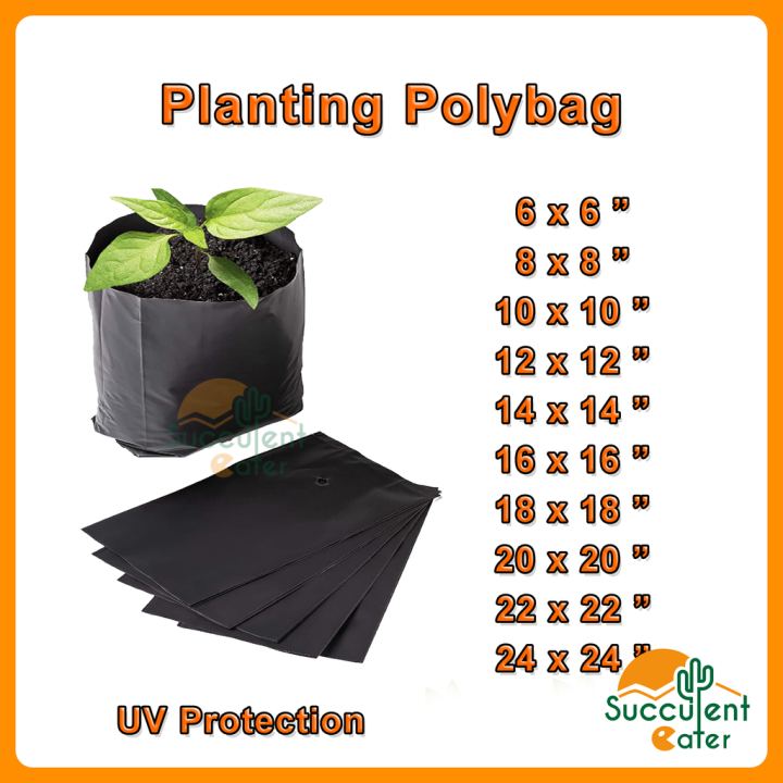 Polybag Polibeg Tebal UV Proctection Nursery Planting Flower Plant ...
