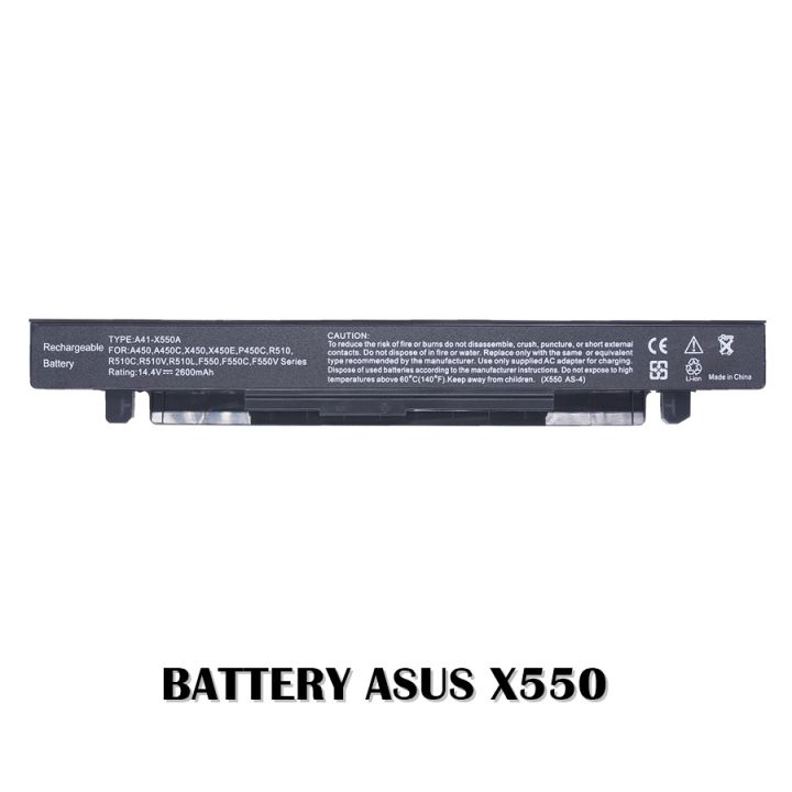 BATTERY ASUS X550 A41-X550A X452 K450 X450 X450C / แบตเตอรี่โน๊ตบุ๊คเอ ...