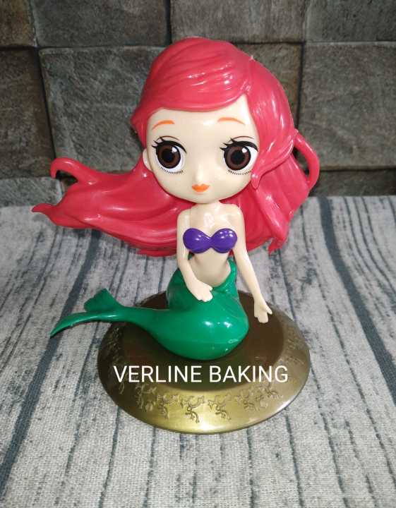 TOPPER CAKE PRINCESS ARIEL MERMAID BONEKA KUE MERMAID PUTRI DUYUNG ...