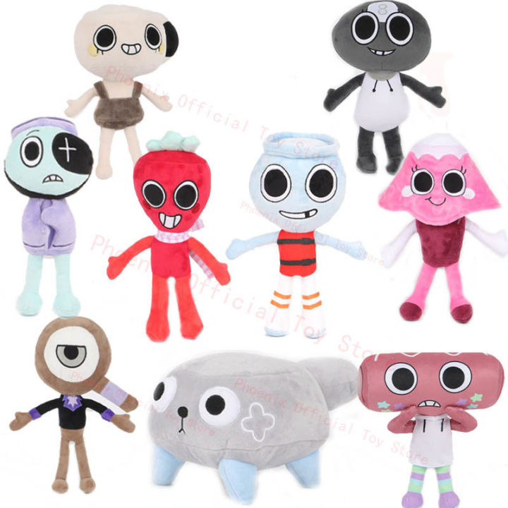 Dandy 'S World Pebble เกมสยองขวัญตุ๊กตาหนานุ่ม Dandys World Rodger Goob ...