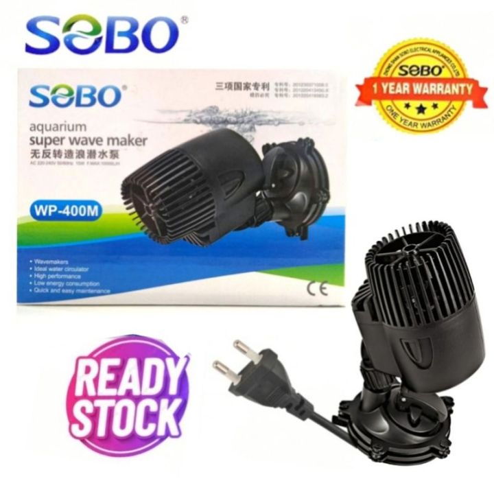 SOBO WP-50M WP-300M/WP-400M Aquarium marine& fresh water fish tank Super wave maker pump Energy ...