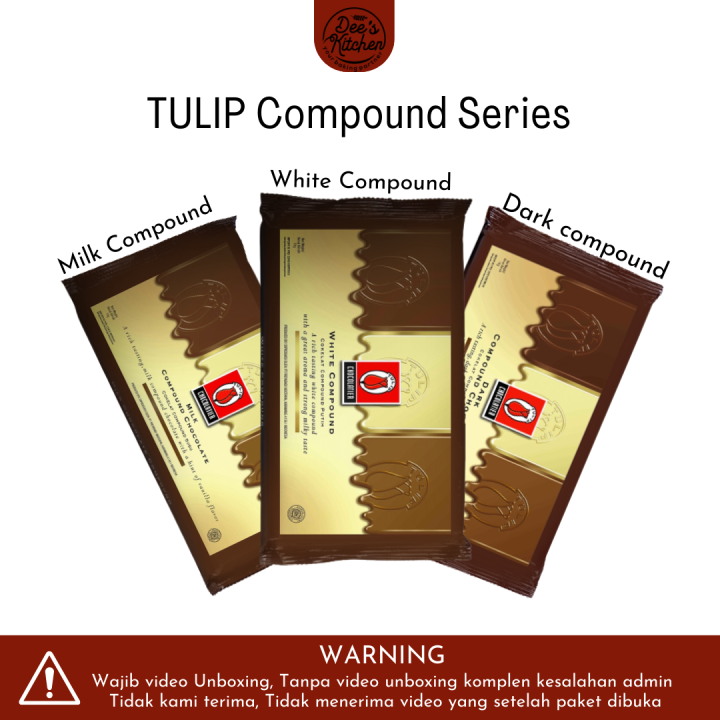 Tulip Milk chocolate Compound 1 Kg & Repack 200gr | Lazada Indonesia