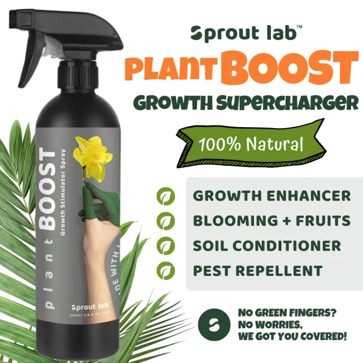 Sprout lab | BOOST | Plant Supercharger Spray | Organic Booster For ...