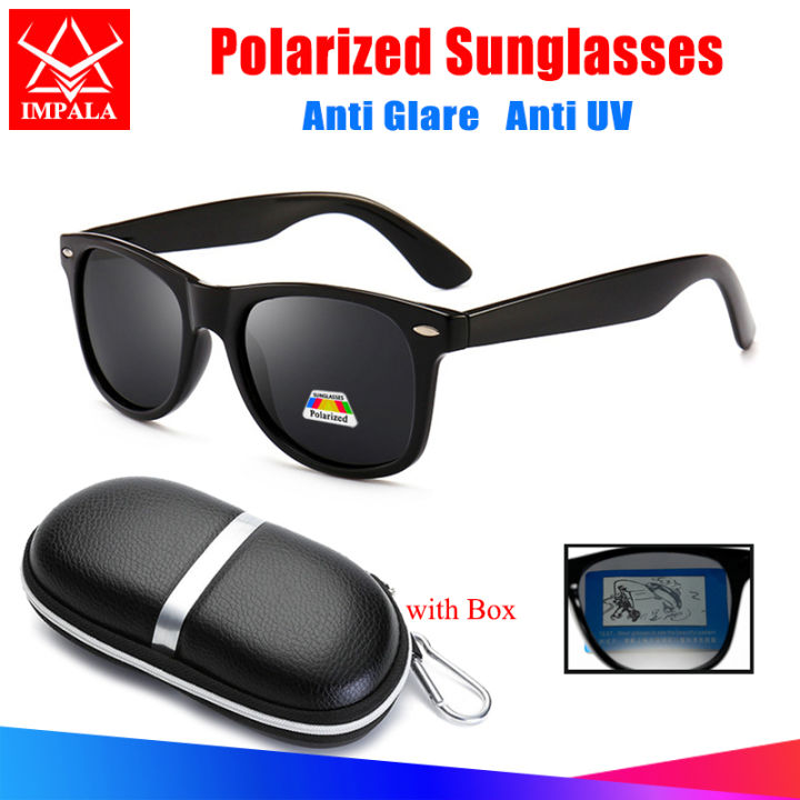 IMPALA PG2006L Fashion Polarized Sunglasses for Men and Women Classic ...