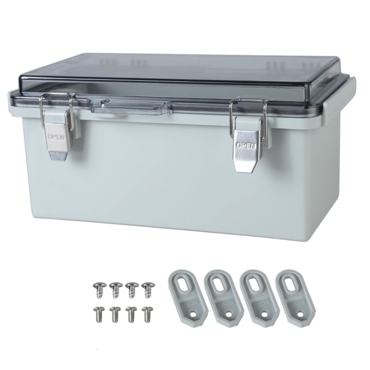 Wall Mounted Junction Box Waterproof Clear Cover Distribution Box ...