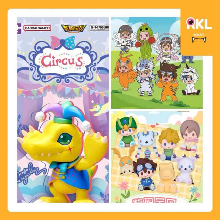 🔥ยกกล่อง-แยกตัว DIGIMON : รวมซีรีย์ Adventure Costume Vol.2 / POTEPOTTE ...