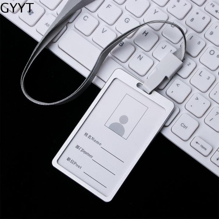 GYYT Employee Pocket Credit Certificate Identity Metal Case Security ...