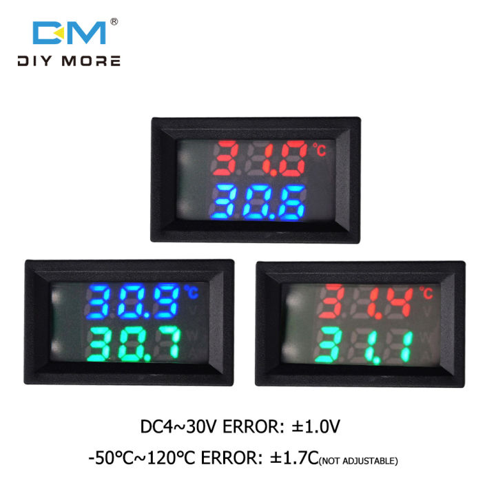diymore DC4-30V DC Voltage Temperature Measuring Module Temperature ...