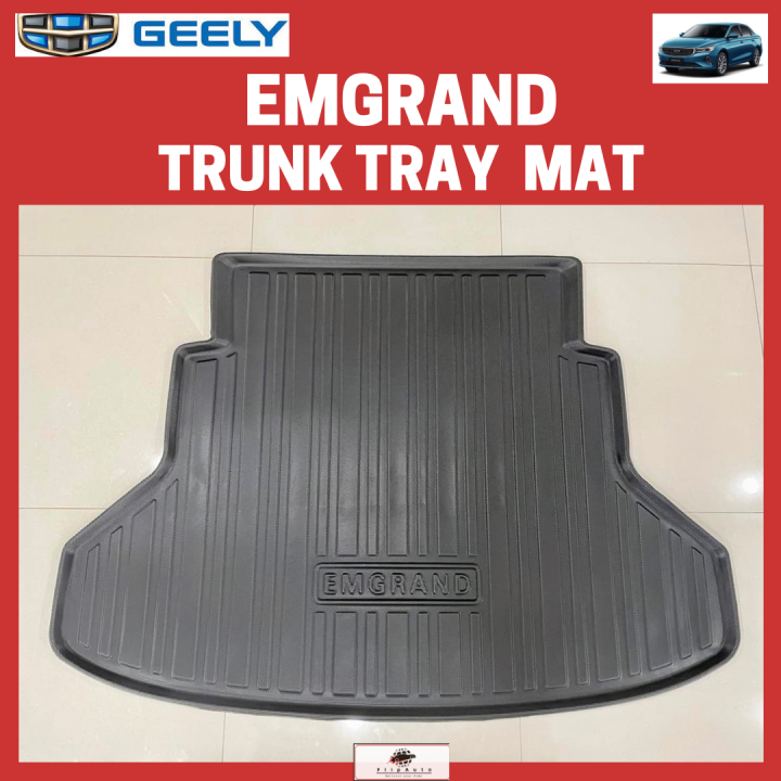 GEELY EMGRAND Trunk Tray Cargo Mat Deep Dish Floor Mat Accessories ...
