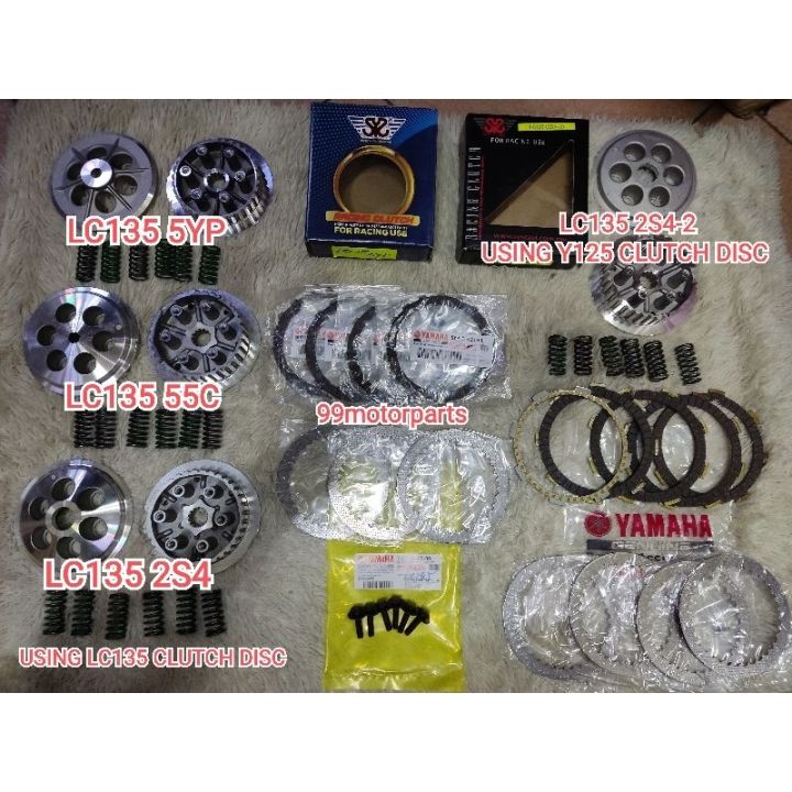 YAMAHA LC135 4s 5S RACING CLUTCH SET CLUTCH boss pressure HOUSING CLUTCH SPRING SYS 6 SPRING ...