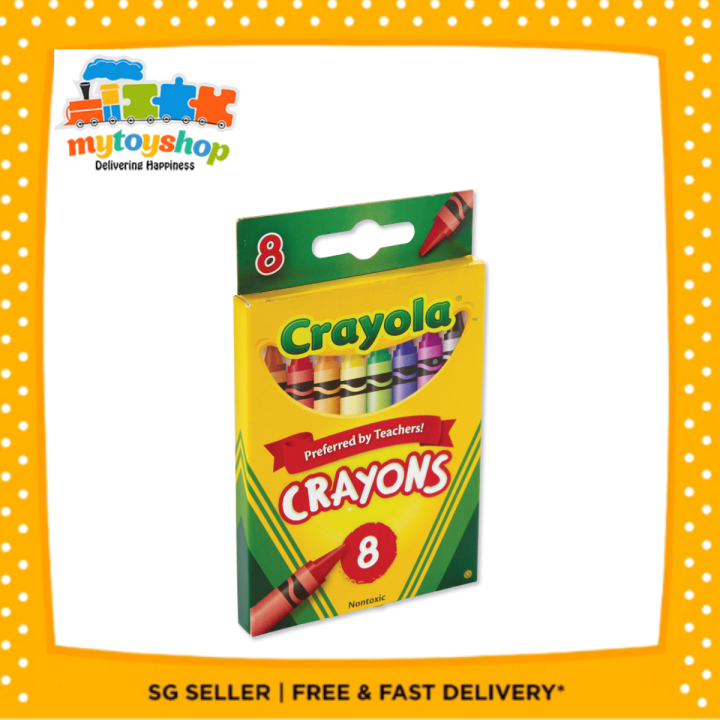 Crayola 8ct Classic Color Crayons Bundle of 5 | Lazada Singapore