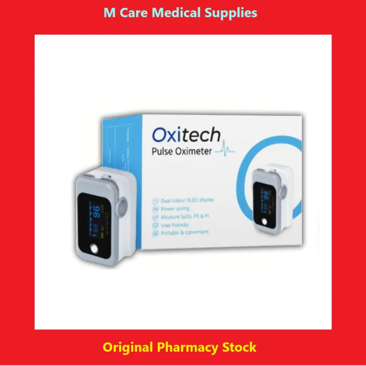 Oxitech Pulse Oximeter | Lazada