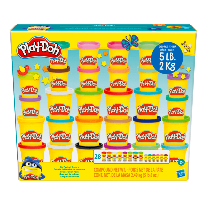 Play-Doh Big Pack Of Colors (28 Cans) - NEW READY STOCKS 2021 | Lazada