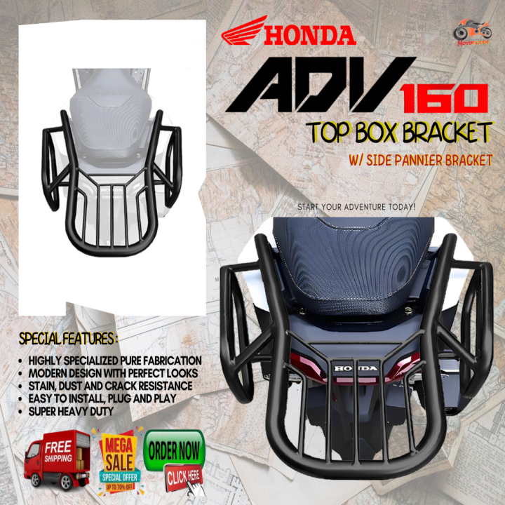 HONDA ADV 160 - MOTODODGE TOP BOX BRACKET - PHASE 1 | Lazada PH