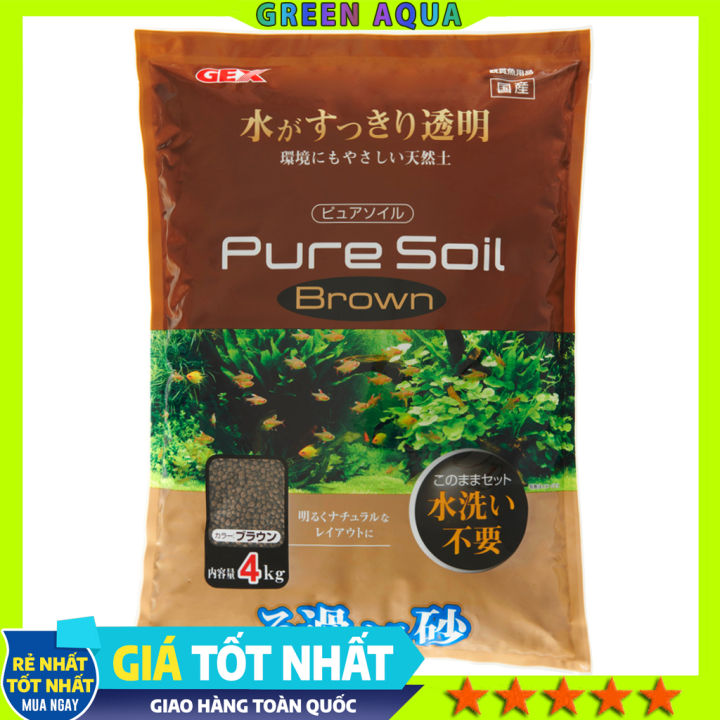 GEX - Pure Soil Brown | Phân nền trồng cây thủy sinh trong hồ cá cảnh ...