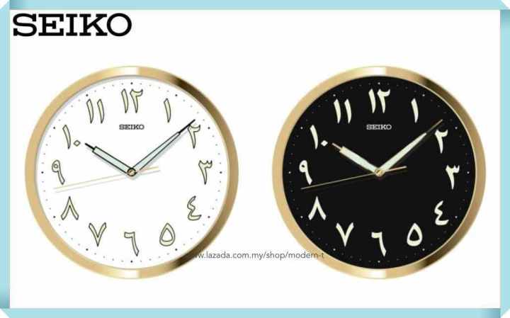 NEW & ORIGINAL SEIKO Wall Clock QXA795 (QXA795F QXA795G) Jam Dinding ...