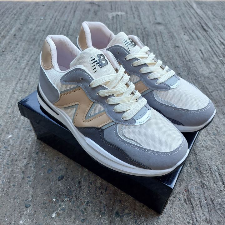 NB Men's Fashion Sneaker Shoes - Beige Grey | Shoes for Men | Lazada PH