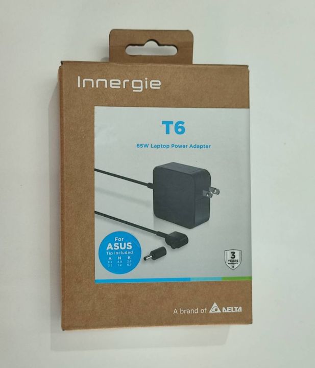 T6 / 65U (ASUS) 65W Laptop Power Adapter อะแดปเตอร์โน้ตบุ๊ค | Lazada.co.th