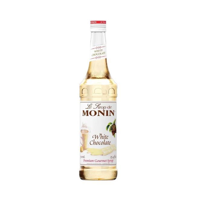 MONIN White Chocolate Syrup 250ml. โมนิน ไซรัป กลิ่นไวท์ ช็อคโกแลต ...