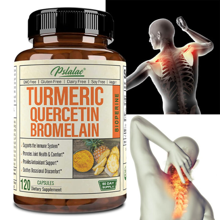 TURMERIC QUERCETIN BROMELAIN l Supports the immune system l Promotes ...