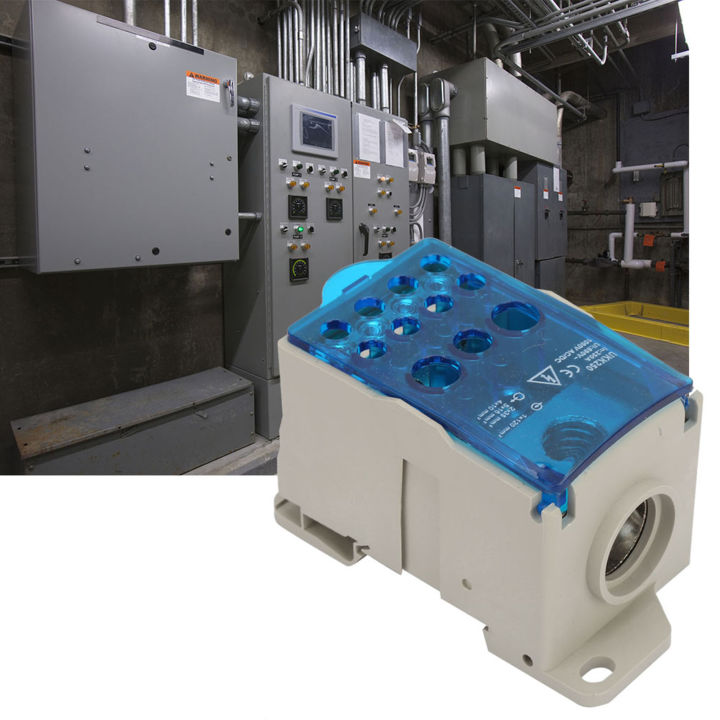 Din Rail Terminal Block Distribution Box UKK-250A Universal Power ...