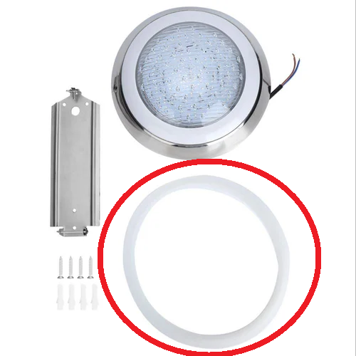 Silicon Rubber Light seal for LED and Halogen underwater swimming pool ...