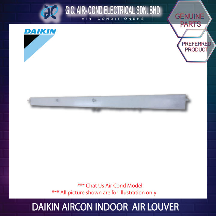 (GENUINE PARTS) DAIKIN INDOOR AIR LOUVER WALL MOUNTED AIRCOND #1.0HP- 2.5HP MODEL (Ipoh A/C ...