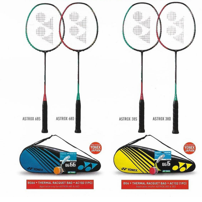 RAKET YONEX ASTROX 68 D 68 S Pasang Senar Raket Bulutangkis Hi Tech Graphite Raket Bulutangkis Untuk Pukulan Miring Raket Bulutangkis Dengan Nanomesh Neo Lazada Lazada Indonesia