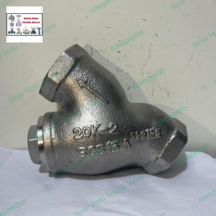Y STRAINER VALVE KITZ 2" INCH SS STAINLESS STEEL | Lazada Indonesia