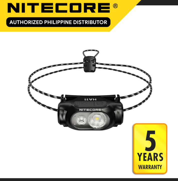 Nitecore HA11 240 Lumens Ultra Lightweight Dual Beam AA Headlamp ...