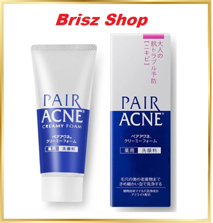Lion Pair Acne Creamy Foam Facial Washing Foam 80g 狮王祛痘洗颜洗面奶 80g | Lazada