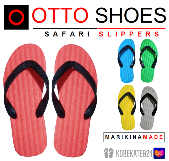 SAFARI Slippers by: OTTO Shoes [Unisex] | Lazada PH