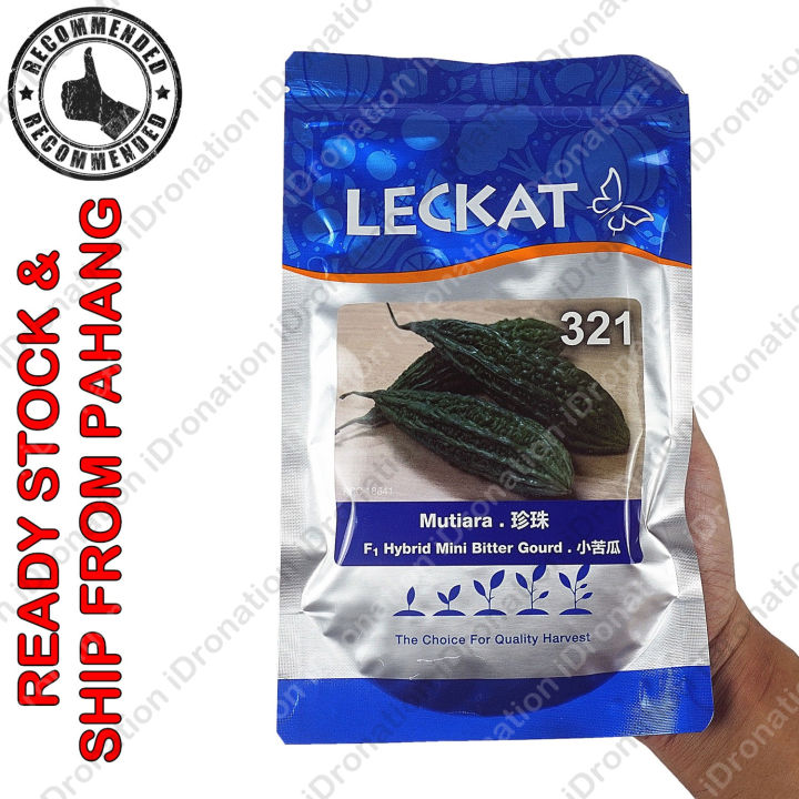 Leckat GWG 321 Seed Seeds Biji Benih Sayur 20G 100G Peria Katak Mini ...