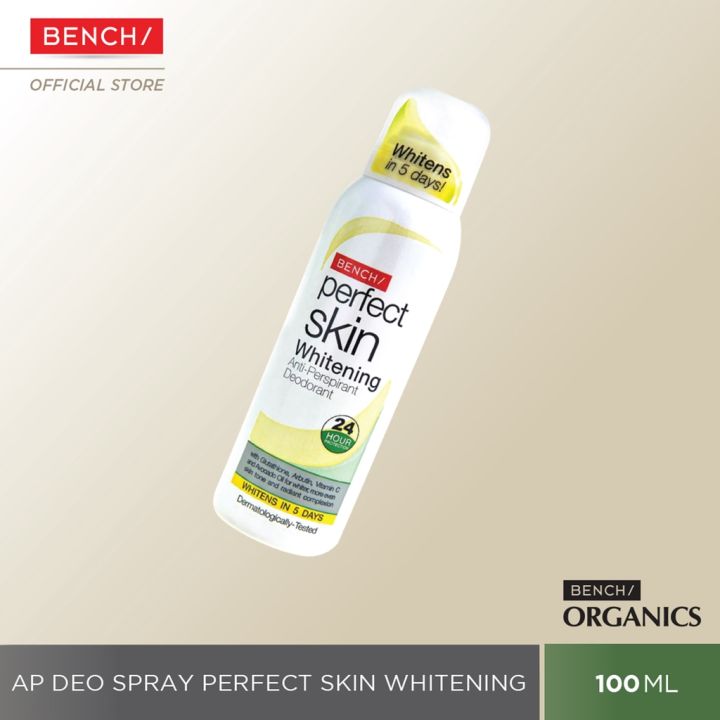 BENCH/ Perfect Skin Whitening Anti-Perspirant Deo Spray | Lazada PH