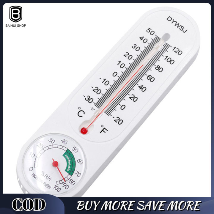 Indoor Temperature Humidity Meter Wall-mounted Pointer Humidity Meter ...