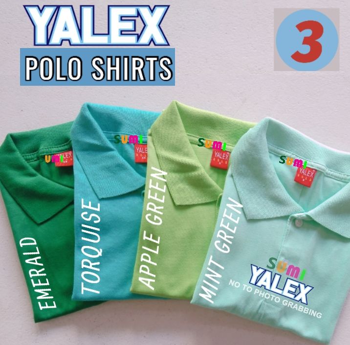 Emerald Green, Torquise, Apple Green, Mint Green YALEX POLO SHIRT ...