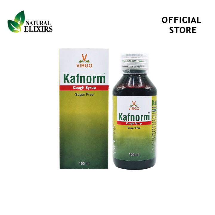 Kafnorm fast Acting Bestselling Herbal Sugar Free Cough Syrup, Prospan ...