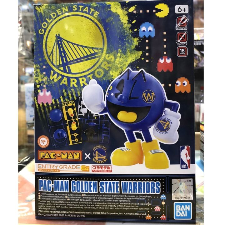 Mô hình lắp ráp Pac-man ENTRY GRADE GOLDEN STATE WARRIORS Bandai ...