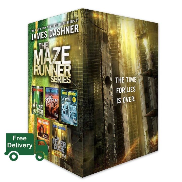 Online Exclusive สั่งเลย!! English Book MAZE RUNNER SERIES COMPLETE ...