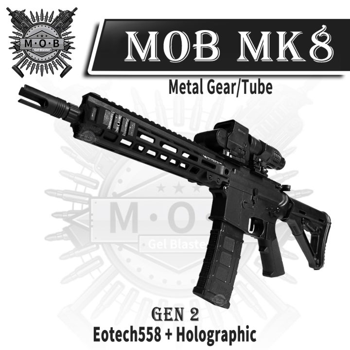MOB MK8 Gen2 High End Gel Blasters Upgradeable Metal Gear Blowback CQB ...