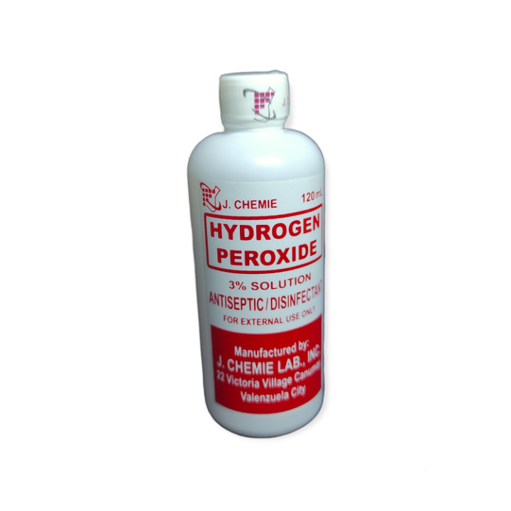 HYDROGEN PEROXIDE 3% Solution Antiseptic/Disinfectant 120mL | Lazada PH