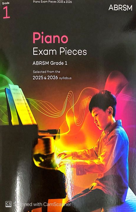 ABRSM Piano Exam Pieces Exam Book 2025 & 2026 Grade 1 (Book Only) (ABRSM Piano Exam Pieces Exam ...