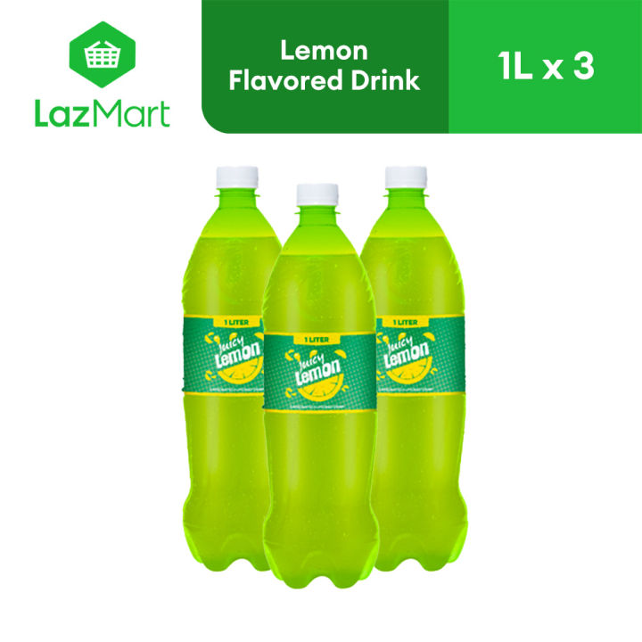 Juicy Lemon 1l PET - Pack of 3 | Lazada PH
