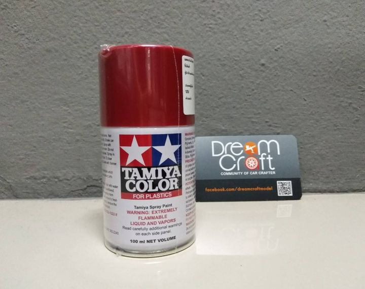 TAMIYA TS-18 Metallic Red (สีสเปรย์ TS Spray DreamCraft Model) | Lazada ...