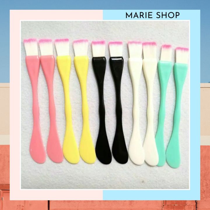 BRUSH 2IN1 / SPATULA 2 IN 1 / KUAS MASKER 2 IN 1 / SPATULA 2in1 ...