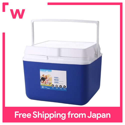 Portable cold storage box with handle for outdoor, picnic, camping, and ...