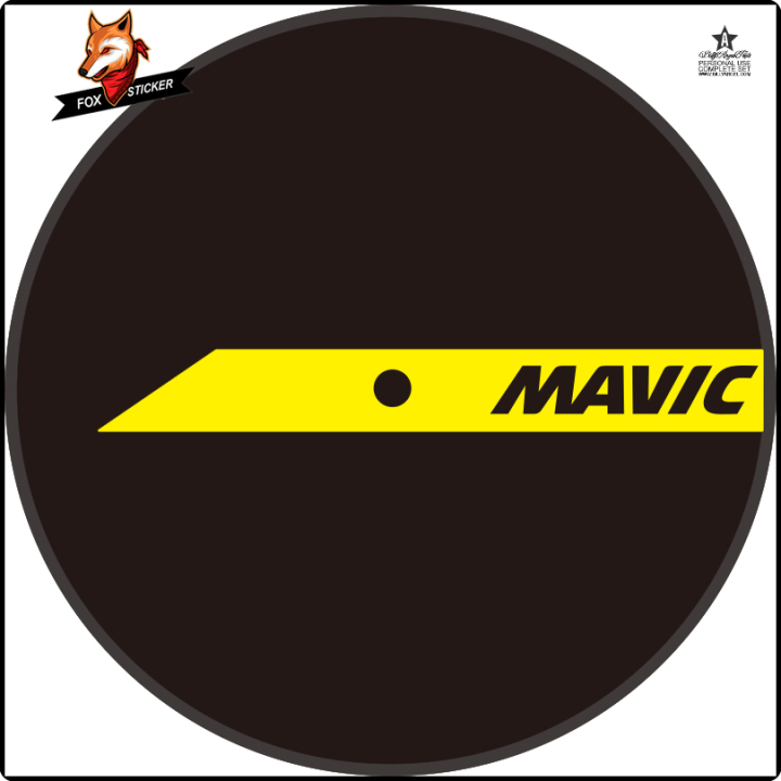[unon] Carbon Disc Wheel Sticker TT Wheel Decal Carbon Wheel Vinyl ...