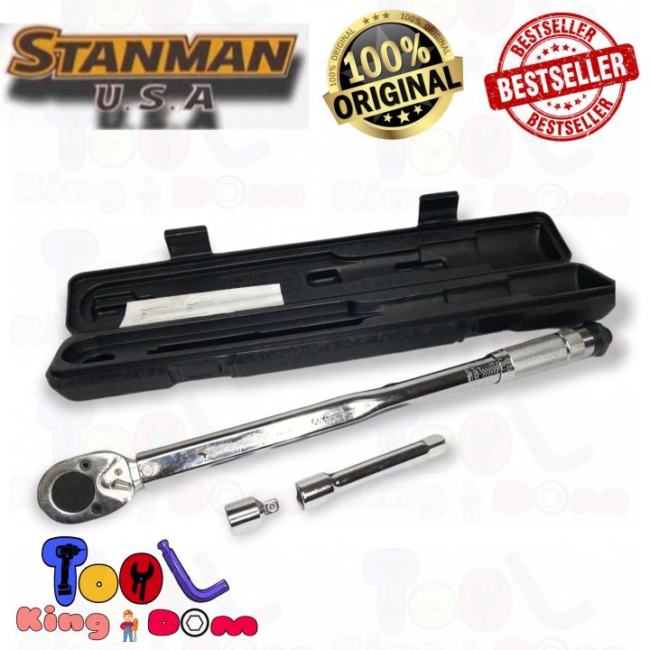 STANMAN 1/2" dr. TORQUE WRENCH TAIWAN NEWTON METER | Lazada PH