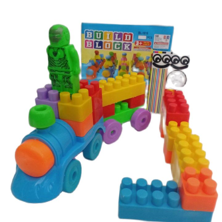 Cod Mainan Building Kereta Api Mainan Kereta Api Building Mainan Edukasi Block Kereta
